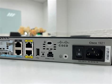 Cisco Router 1921 Used Computers And Tech Parts And Accessories Networking On Carousell