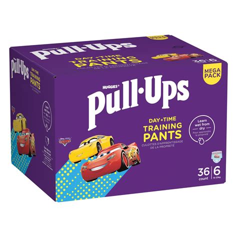 Huggies Pull Ups Day Time Boy Training Pants Size 6 36 P