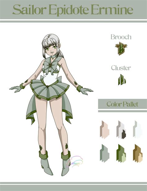 Crystal Animates Shining Sailor Epidote Ermine By Entheory Art On Deviantart