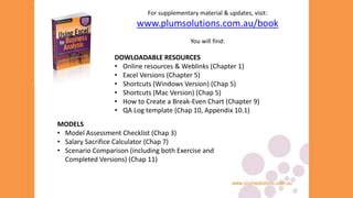 Scenario Tools In Excel Plum Solutions PPTX Web Conferencing Computer Software And