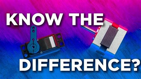 A Beginner S Guide To Choosing Using Motors Servos And More YouTube
