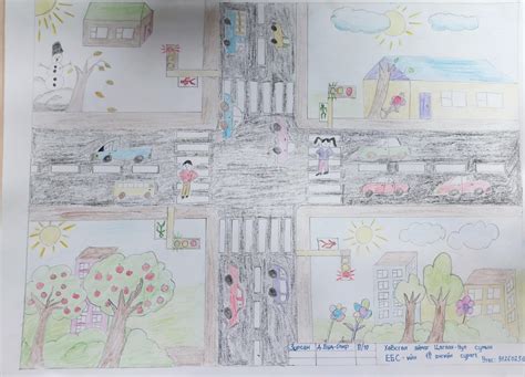 Ногоон гэрэл цагаан шугам нэгдсэн арга хэмжээний хүрээнд Гар зургийн уралдаан зохион байгууллаа