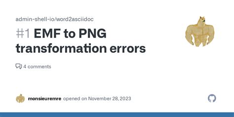 Emf To Png Transformation Errors · Issue 1 · Admin Shell Ioword2asciidoc · Github