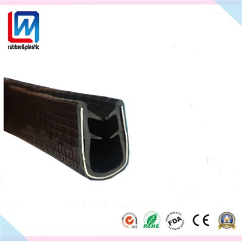 Epdm Pvc Rubber Extrusion Edge Trims For Auto Rubber Seal And Rubber
