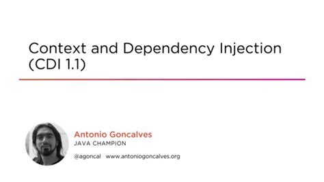 Course Preview Context And Dependency Injection Cdi 11 Youtube