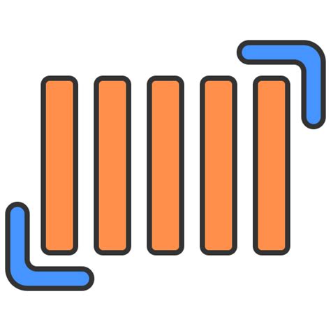 Barcode Generic Outline Color Icon