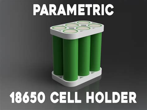 18650 Cell Holder By Dfreshkremer Makerworld Download Free 3d Models