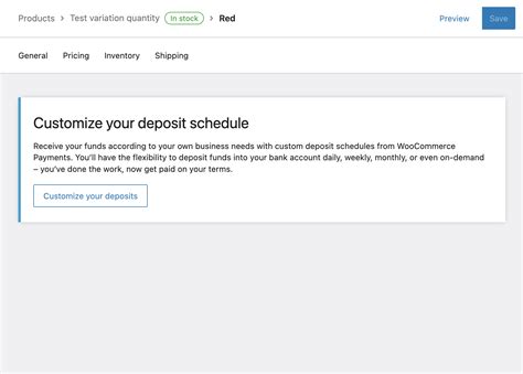 Product Variation Tab Is Not Initially Shown When Navigating To A
