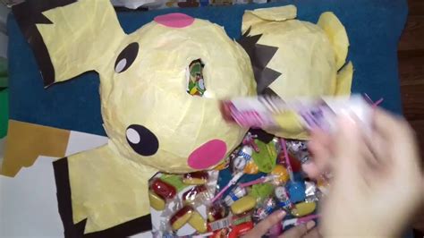 Пиньята покемон Пичу как сделать Diy своими руками мастер класс Youtube