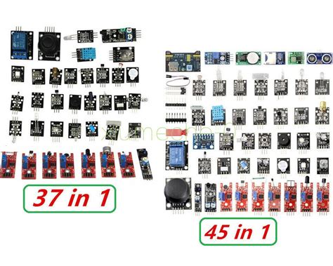 45 In 137 In 1 Sensor Module Starter Kit Set For Arduino Raspberry Pi Education Ebay
