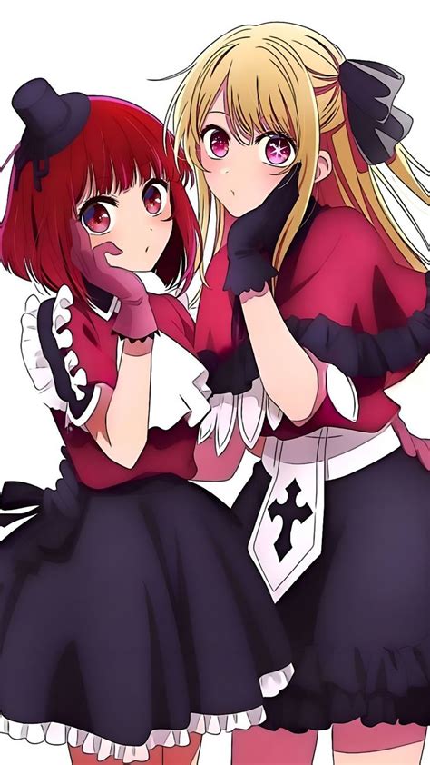 Kana And Ruby Fond Décran Coloré Comment Dessiner Des Vêtements
