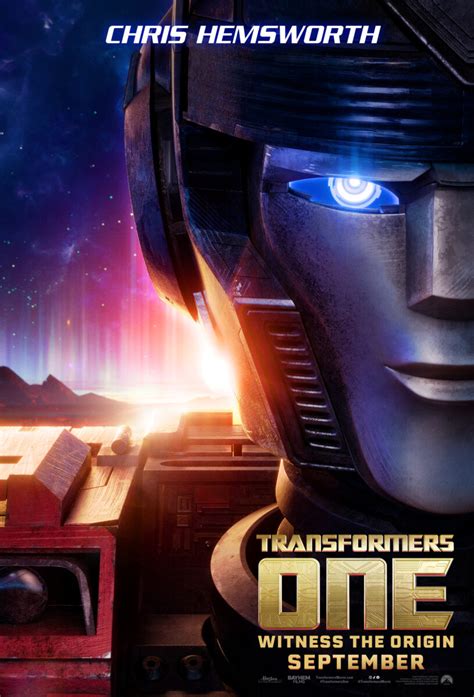 New Transformers One Character Posters Get Up Close With The Bots Animation Magazine