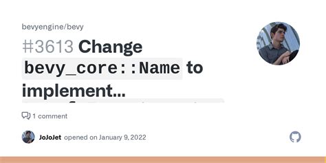 Change Bevy Core Name To Implement Deref Issue 3613