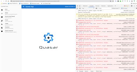 not creating a bex application for dev mode v2 0 0 beta 14 · issue