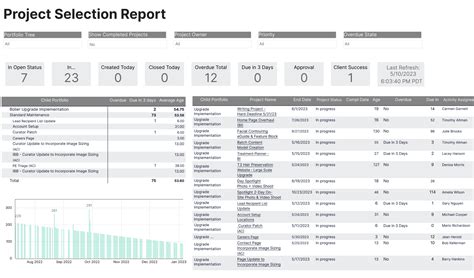 10 Essential Project Management Reports Birdview Psa
