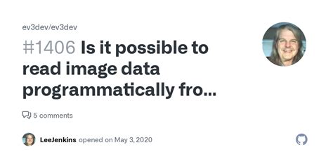 Is It Possible To Read Image Data Programmatically From The Pixy Camera · Issue 1406 · Ev3dev
