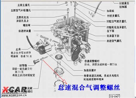 化油器分解原理图 化油器分解说明图 化油器 大山谷图库