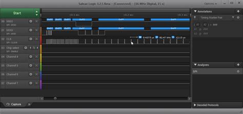 Problems With 16mhz Spi Clock On Pic 18f25k22 Electrical Engineering