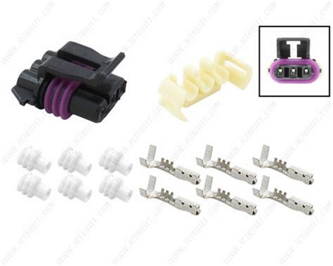 Ict Billet Ls 3 Wire Cmp Camshaft Position Sensor Connector Plug Component Kit Enjuku Racing