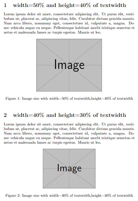 Set Height And Width Of An Image Or Figure In Latex Codespeedy