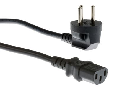 AC Power Cord SI32 To C13 17 AWG 2 5 Meters Black