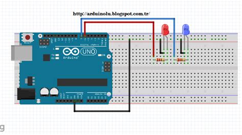 arduino İle polis Çakar projesi arduino