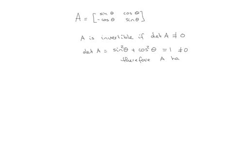 solved question 5 show that the matrix is invertible and find its