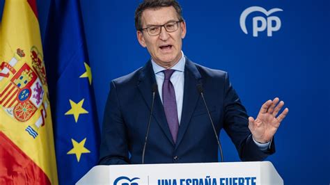 Feijóo Anuncia Una Manifestación Para El 28 De Enero Volveremos A La Calle A Este País No Lo