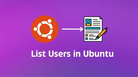 how to list users in ubuntu linovox