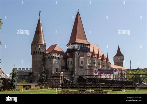 View Of Hunedoara Castle Also Known A Corvin Castle Or Hunyadi Castle