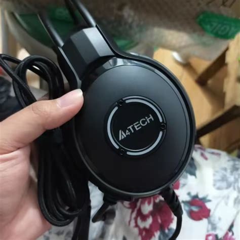 A Tech Noise Cancelling Wired USB Headset On Carousell