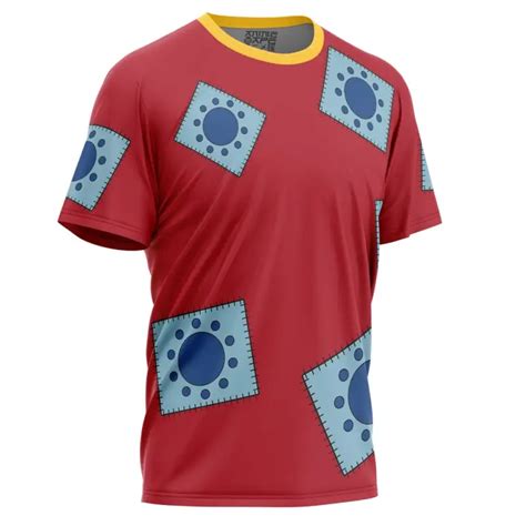 Luffy Wano Pattern One Piece T Shirt Otaku Treasure