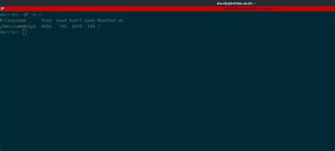 How To Check For Free Disk Space On Linux