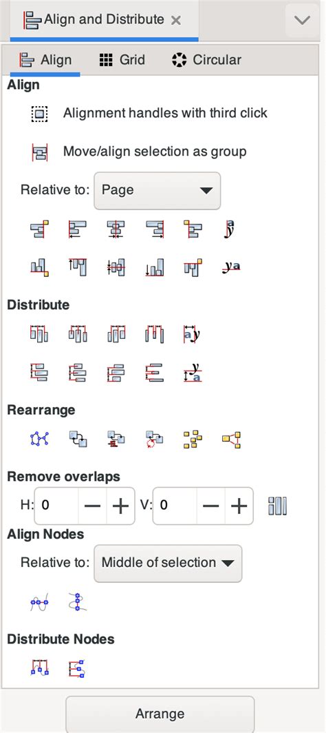 HackLAB Tips Tips The Align Tool In Inkscape Innisfil IdeaLab Library