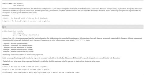 Public Class Level Extends Java Lang Object This