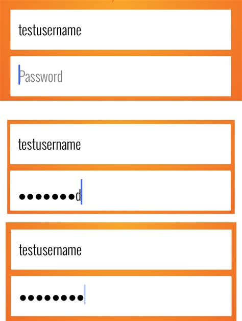IOS SecureTextEntry Breaks UITextField Line Height Stack Overflow
