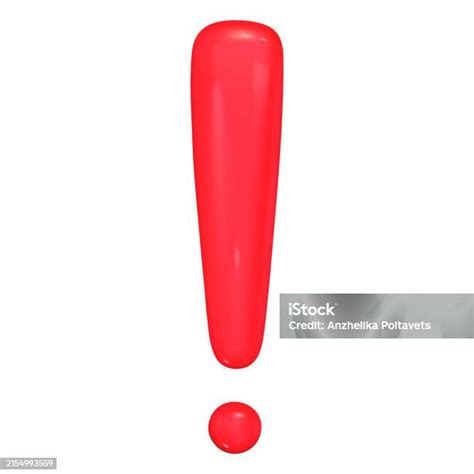 3d 빨간색 느낌표가 분리되어 있습니다 경고 또는 오류 표시 3d 벡터 렌더링 느낌표 아이콘 표시 빨간색 0명에 대한 스톡 벡터 아트 및 기타 이미지 Istock