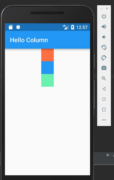 Flutter Widgets Column Ii