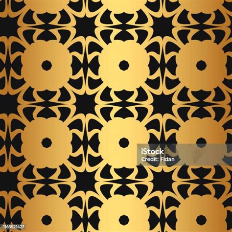 원활한 벡터 황금 패턴입니다 골드 텍스처 디자인 직물 직물 웹 및 광고 배너에 대한 10 Eps 배경 0명에 대한 스톡 벡터 아트 및 기타 이미지 Istock
