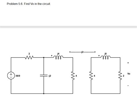 Solved Find Vo In The Circuit Chegg Com