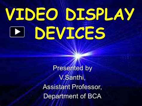 computer graphics video display devices presentation free to download