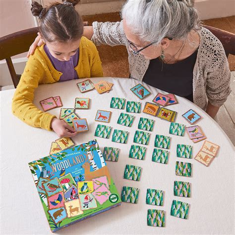 Woodland Memory And Matching Game Thinker Toys