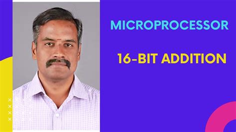 16 Bit Addition 8085 Microprocessor Youtube