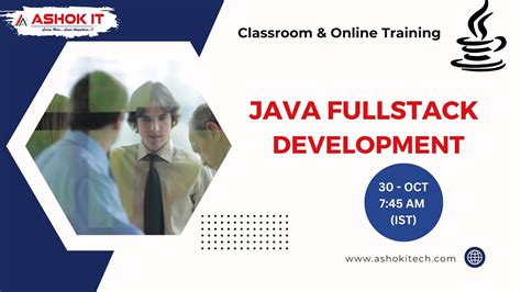Java Fullstack New Batch Classroom And Online Training Ashok It Youtube