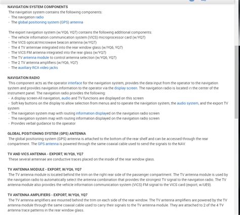 Navigation Radio Do Not Work I Got This Car A Couple Of Months