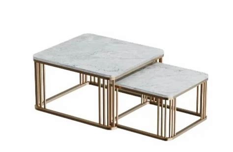 4 Seater Iron Square Shape Table Set Of Two Without Lounger At Rs 19500 In Moradabad
