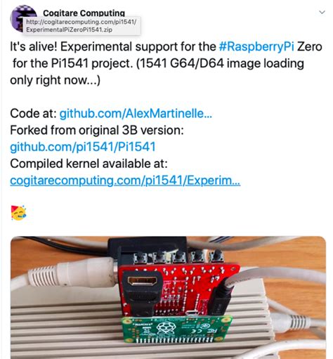 Commodore 1541 Emulator For The Raspberry Pi Raspberry Pi PiDay