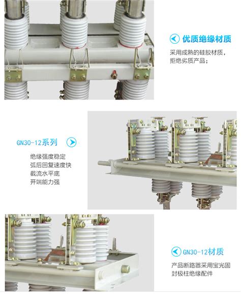 GN30 12户内旋转式高压隔离开关 隔离开关系列 真空断路器 SF6断路器 户内真空断路器 户外高压真空断路器 LW30