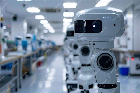 Premium Photo Autonomous Robots Assisting Elderly Or Disabled Individuals