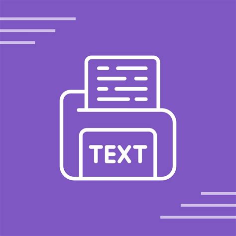 Text File Vector Icon 37214862 Vector Art At Vecteezy